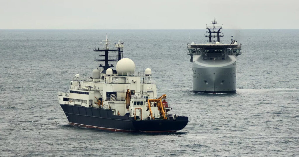 Tensions navales : le navire russe Yantar au centre d’une nouvelle ...