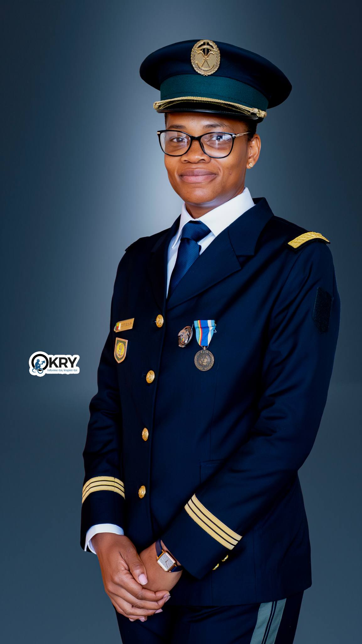 Qui est le capitaine Elvire Toupe, la première femme Aide de camp du ...